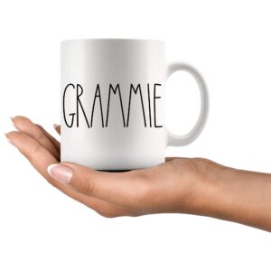 Grammie Mug, Grammie Mug Gifts for Christmas Coffee Cup, Birthday Gift, Mother's Day/Father's Day, Family Coffee Mug For Birthday Present For The Best Grammie Ever Coffee Cup 11oz