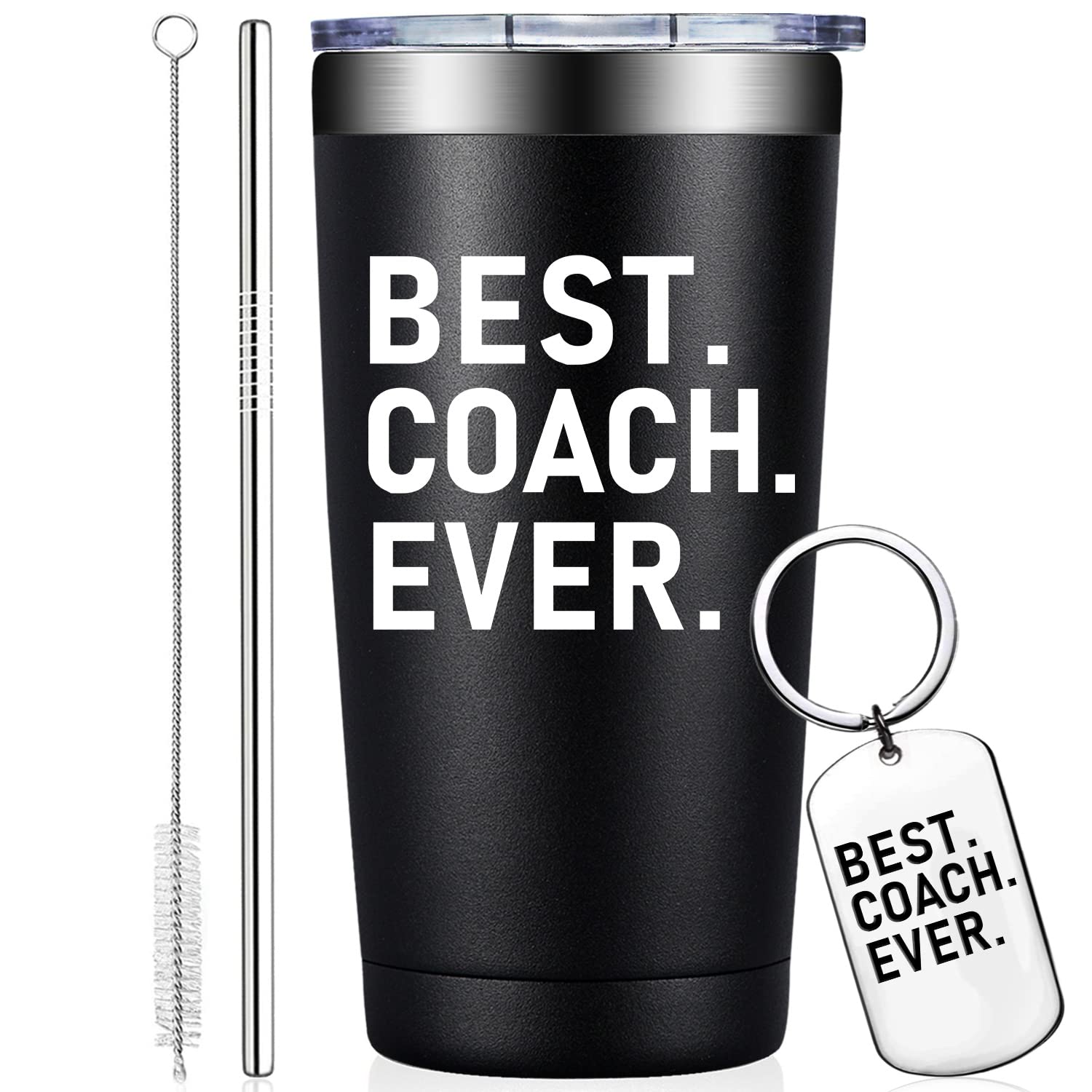 Grifarny Coach Gifts for Men - Best Coach Ever Gifts - Coach Appreciation Gifts - Basketball, Soccer, Football, Baseball, Gymnastics, Dance, Swim, Cheer Coach Gift - Coach Tumbler Cup 20oz