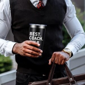 Grifarny Coach Gifts for Men - Best Coach Ever Gifts - Coach Appreciation Gifts - Basketball, Soccer, Football, Baseball, Gymnastics, Dance, Swim, Cheer Coach Gift - Coach Tumbler Cup 20oz