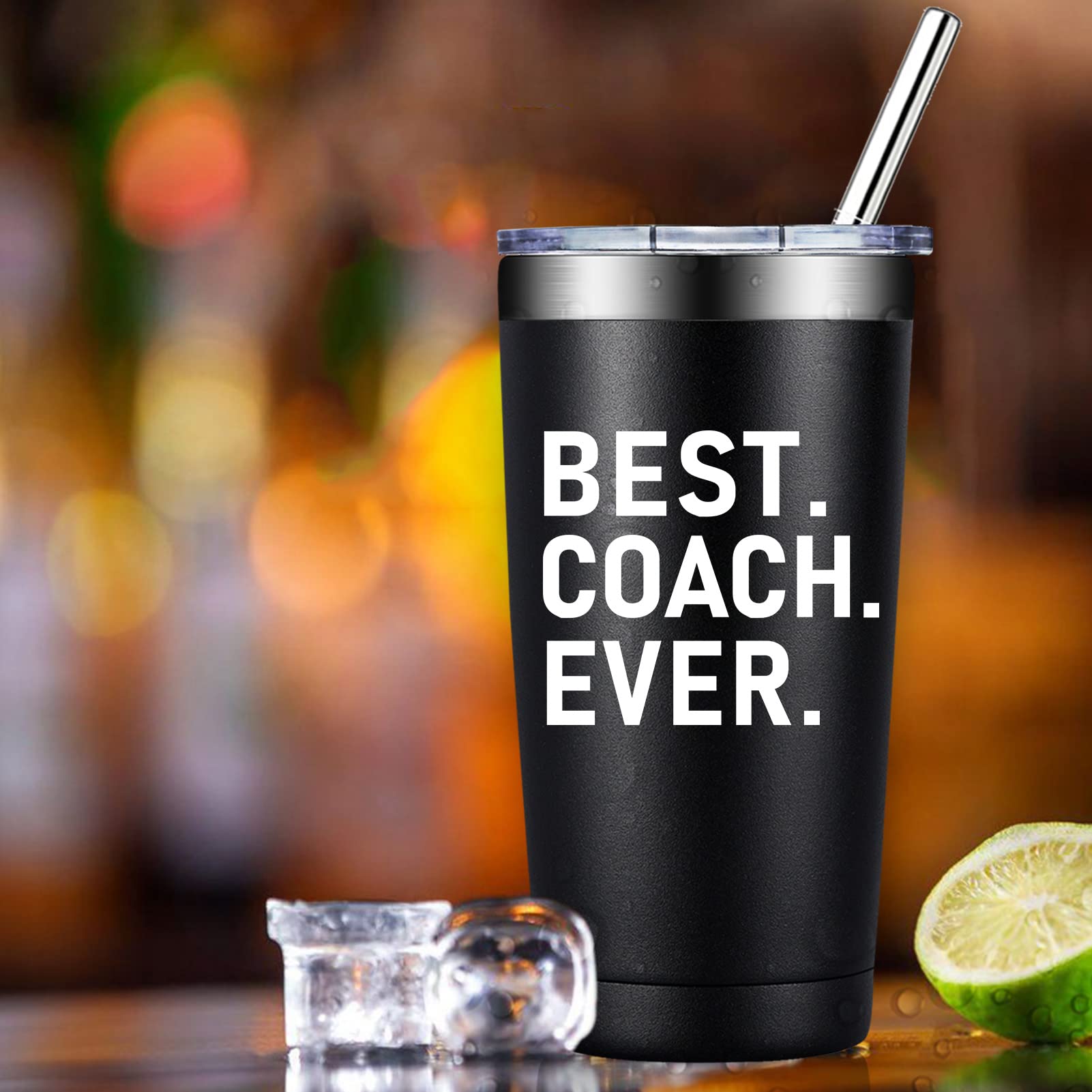 Grifarny Coach Gifts for Men - Best Coach Ever Gifts - Coach Appreciation Gifts - Basketball, Soccer, Football, Baseball, Gymnastics, Dance, Swim, Cheer Coach Gift - Coach Tumbler Cup 20oz