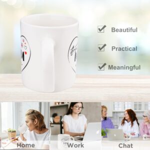 BB Hapeayou Mothers Day Gifts Mug Cup-Best Mom Ever Ceramic White Coffee Cup for Moms Grandmother from Daughter Son (12oz)