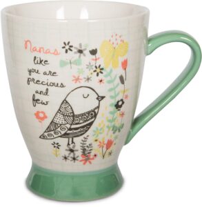 pavilion gift company nana ceramic mug, 18 oz., mulicolored