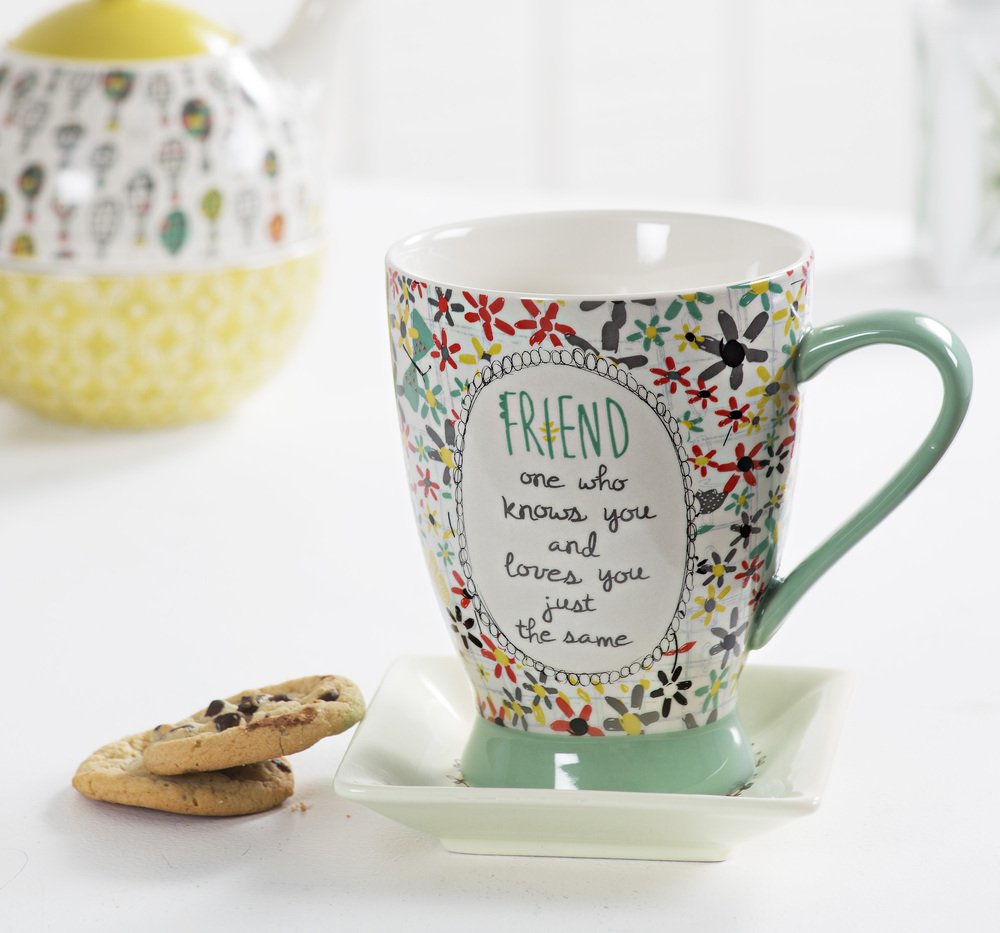 Pavilion Gift Company Nana Ceramic Mug, 18 oz., Mulicolored