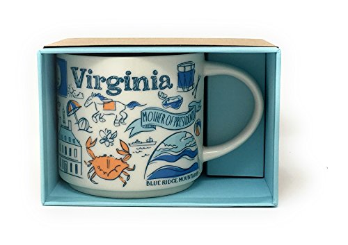 Starbucks Been There Series Mug, 14 Ounce (Virginia)