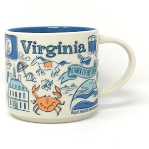 Starbucks Been There Series Mug, 14 Ounce (Virginia)