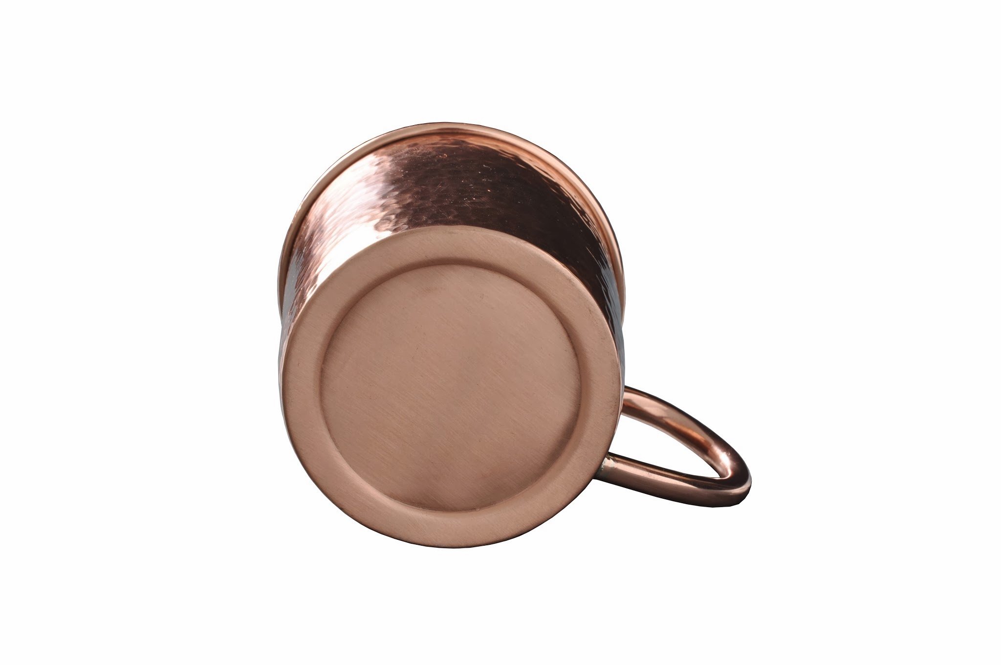 Alchemade 100% Pure Hammered Copper Mug - 14 Ounce Mug For Mules, Cocktails, Or Your Favorite Beverage - Seamlessly Made to Last a Lifetime Tarnish Free