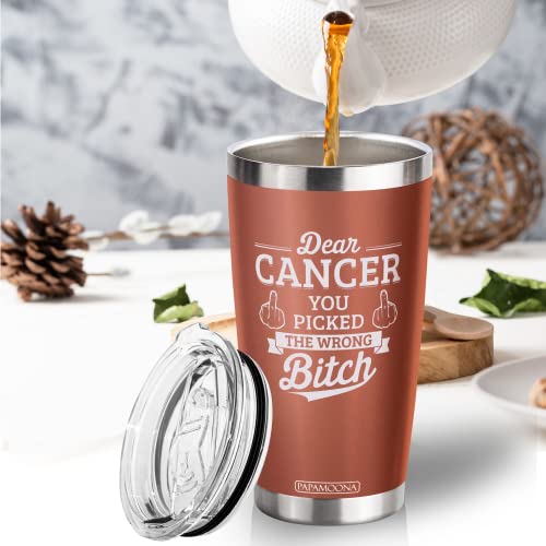 Breast Chemotherapy Hysterectomy Cancer Gifts For Women Survivors Female Patient, Best Chemo Awareness Gifts, Ovarian, Fuck Cancer Suck Gifts