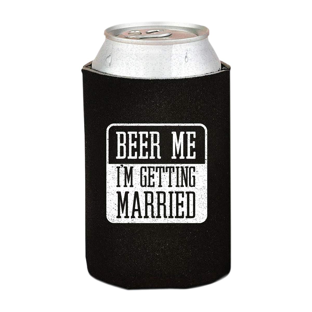 13 Pack Groom and Groomsman Gifts for Wedding Party | Insulating Can Coolers Neoprene, Novelty Beer Holders | Bachelor Party, Groomsmen Proposal, Backyard, Outdoor and Camping Use | Beer Accessories