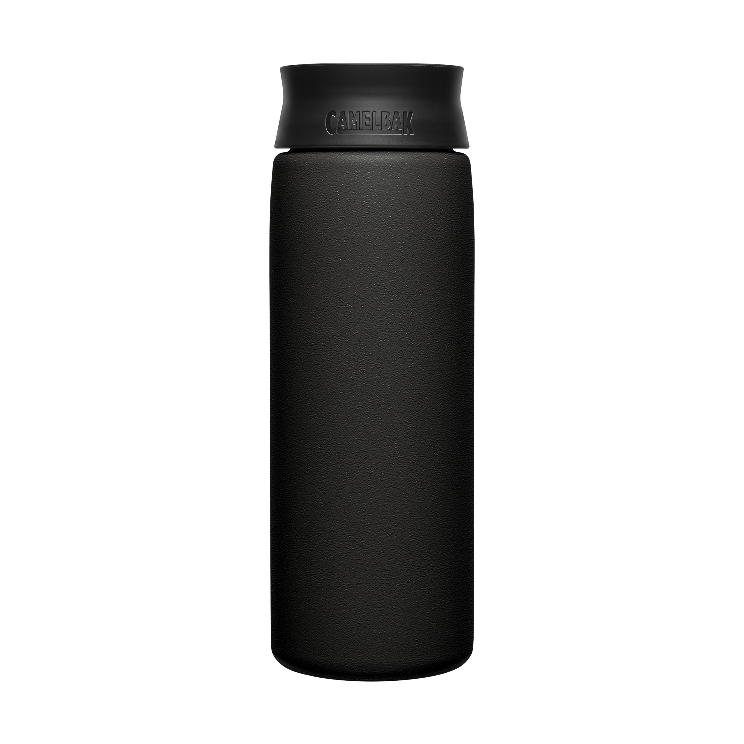 CamelBak Hot Cap Travel Mug, Insulated Stainless Steel, Perfect for taking coffee or tea on the go - Leak-Proof when closed - 20oz, Black