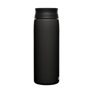 CamelBak Hot Cap Travel Mug, Insulated Stainless Steel, Perfect for taking coffee or tea on the go - Leak-Proof when closed - 20oz, Black