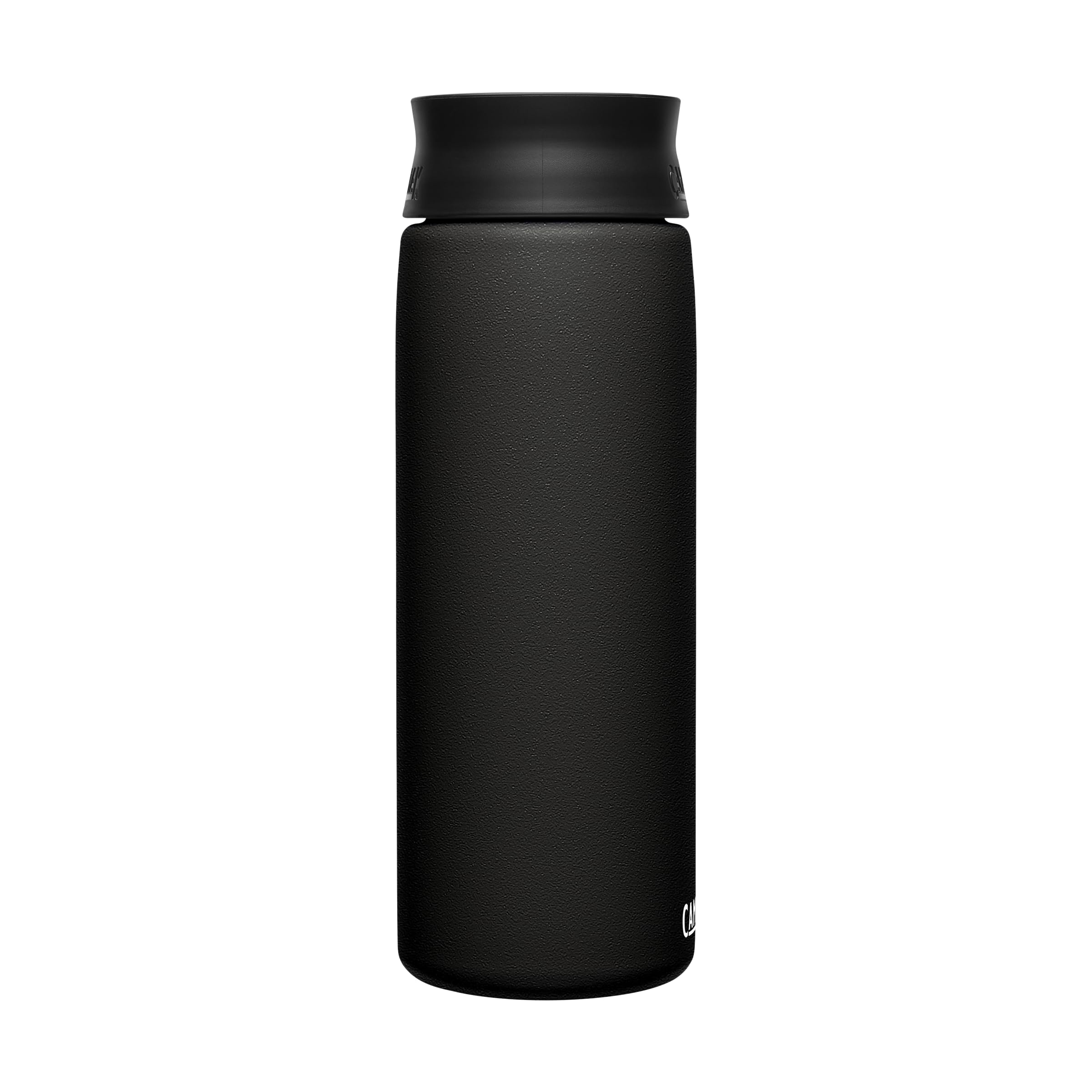 CamelBak Hot Cap Travel Mug, Insulated Stainless Steel, Perfect for taking coffee or tea on the go - Leak-Proof when closed - 20oz, Black