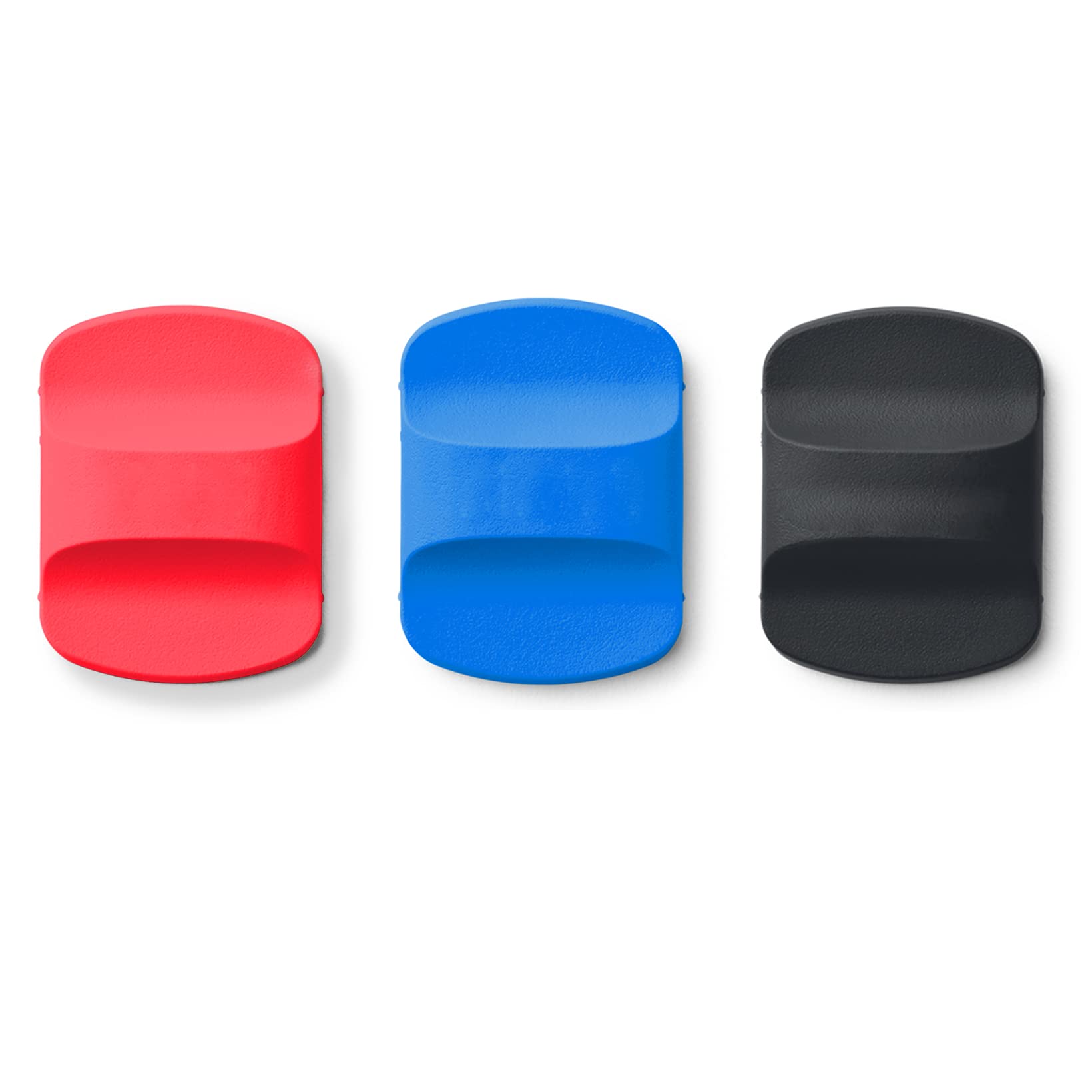 MagSlider Replacement Kit, 3 Pack, Aliensx Magnetic Slider Block fits Yeti Rtic Tumblers Magnetic Lids 10/16 / 20/26 / 30 oz and More Other Ramblers (Red/Navy/Black)