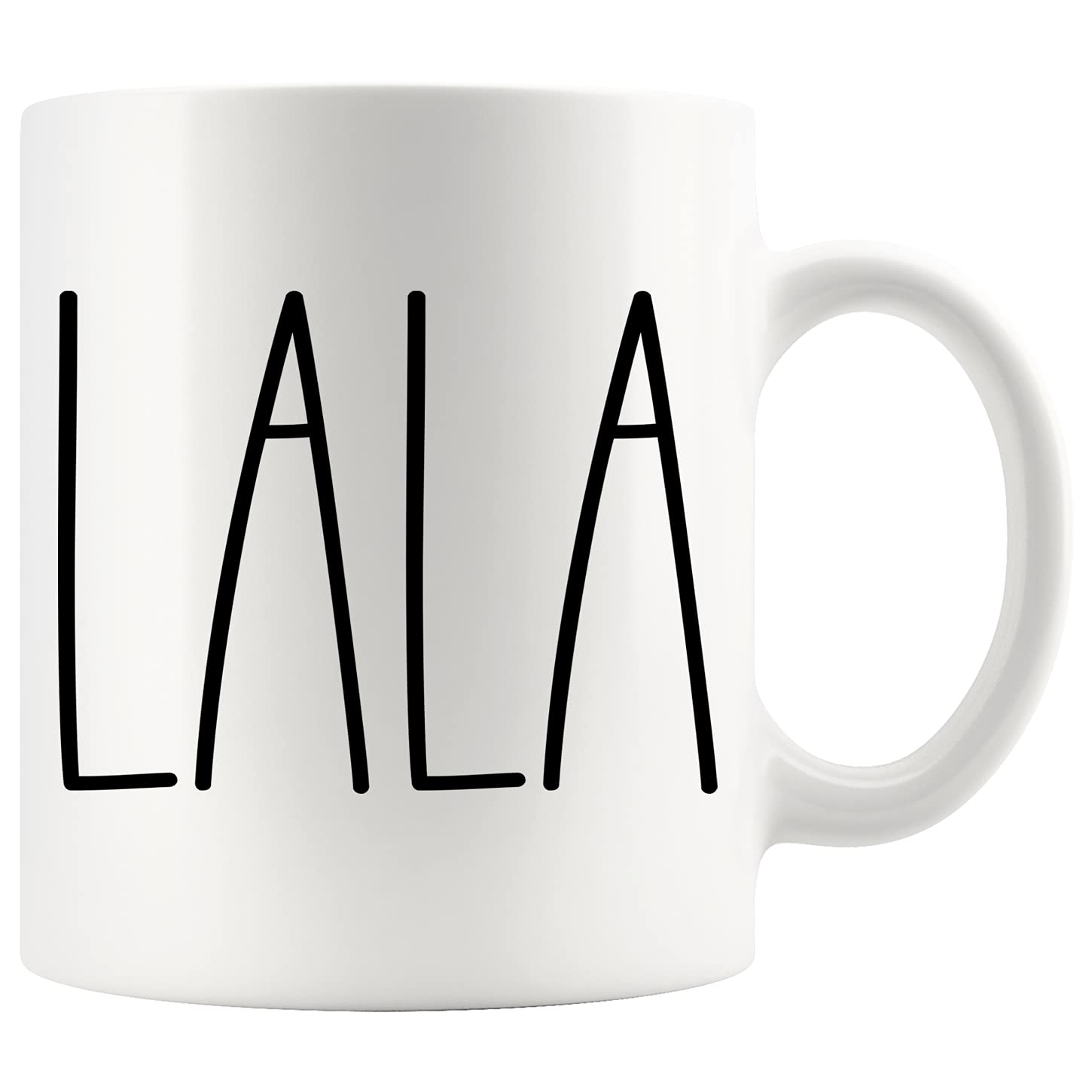 Lala Mug, Lala Mug Gifts for Christmas Coffee Cup, Birthday Gift, Mother's Day/Father's Day, Family Coffee Mug For Birthday Present For The Best Lala Ever Coffee Cup 11oz