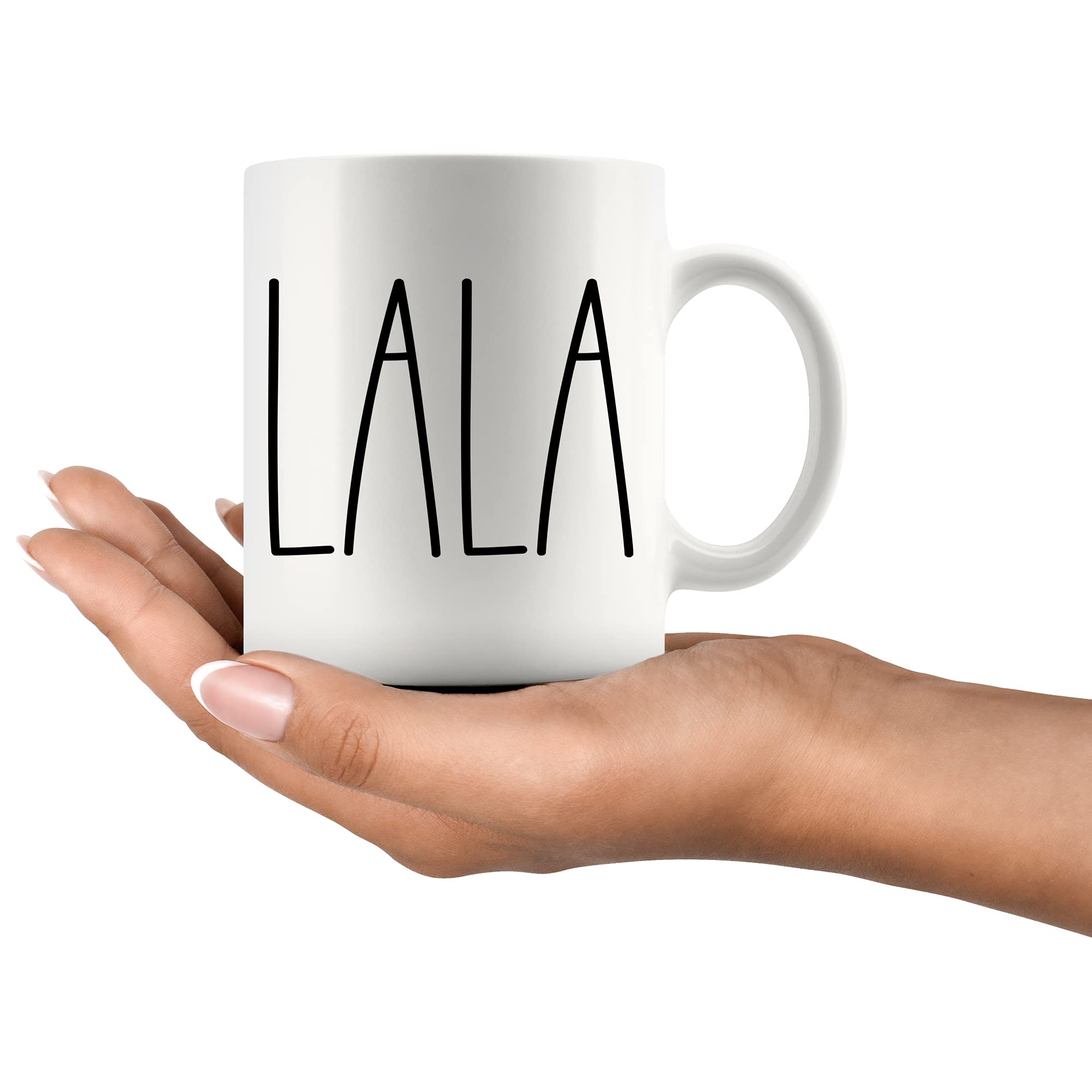 Lala Mug, Lala Mug Gifts for Christmas Coffee Cup, Birthday Gift, Mother's Day/Father's Day, Family Coffee Mug For Birthday Present For The Best Lala Ever Coffee Cup 11oz