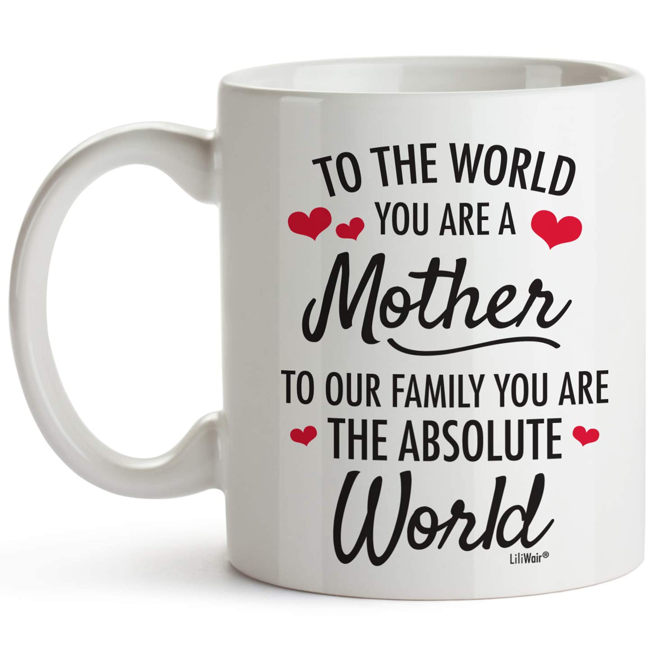 Gifts for Mom from Daughter Son Funny Birthday Coffee Mugs Christmas Mug Presents in Law Step Moms Finest Cool Unique Present Ideas for Mother Stepmom Aunt Wife Tea Cups