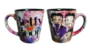 betty boop mug - colorful collage