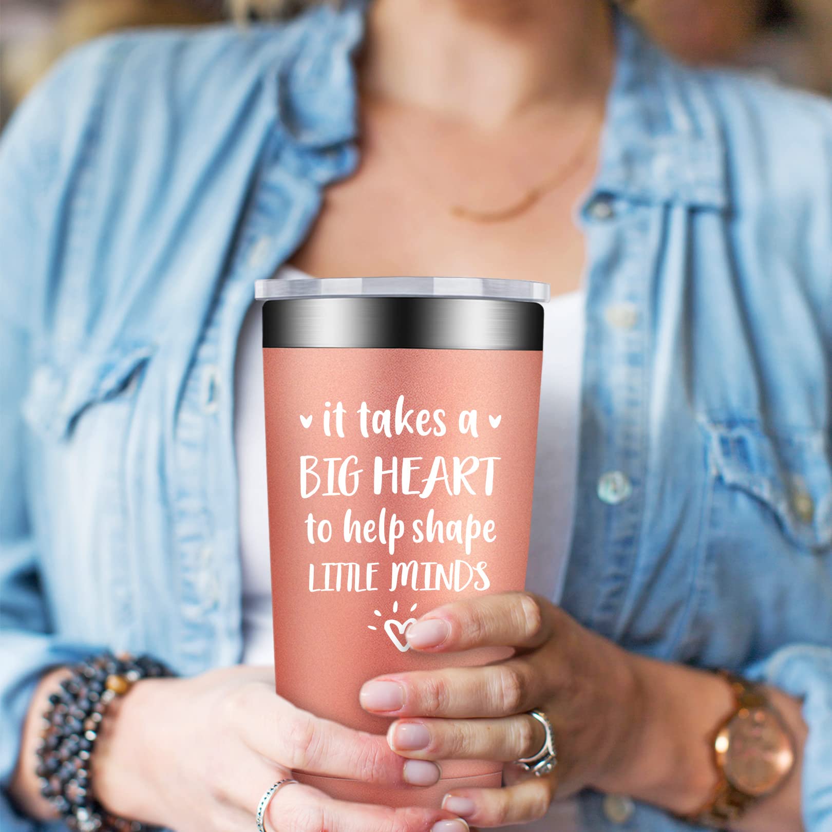 BIRGILT Teacher Gifts for Women - Teacher Appreciation Gifts - Thank You Gifts for Teacher - Funny End of the Year Birthday Valentines Christmas Gifts for Teachers - 20oz Teacher Tumbler