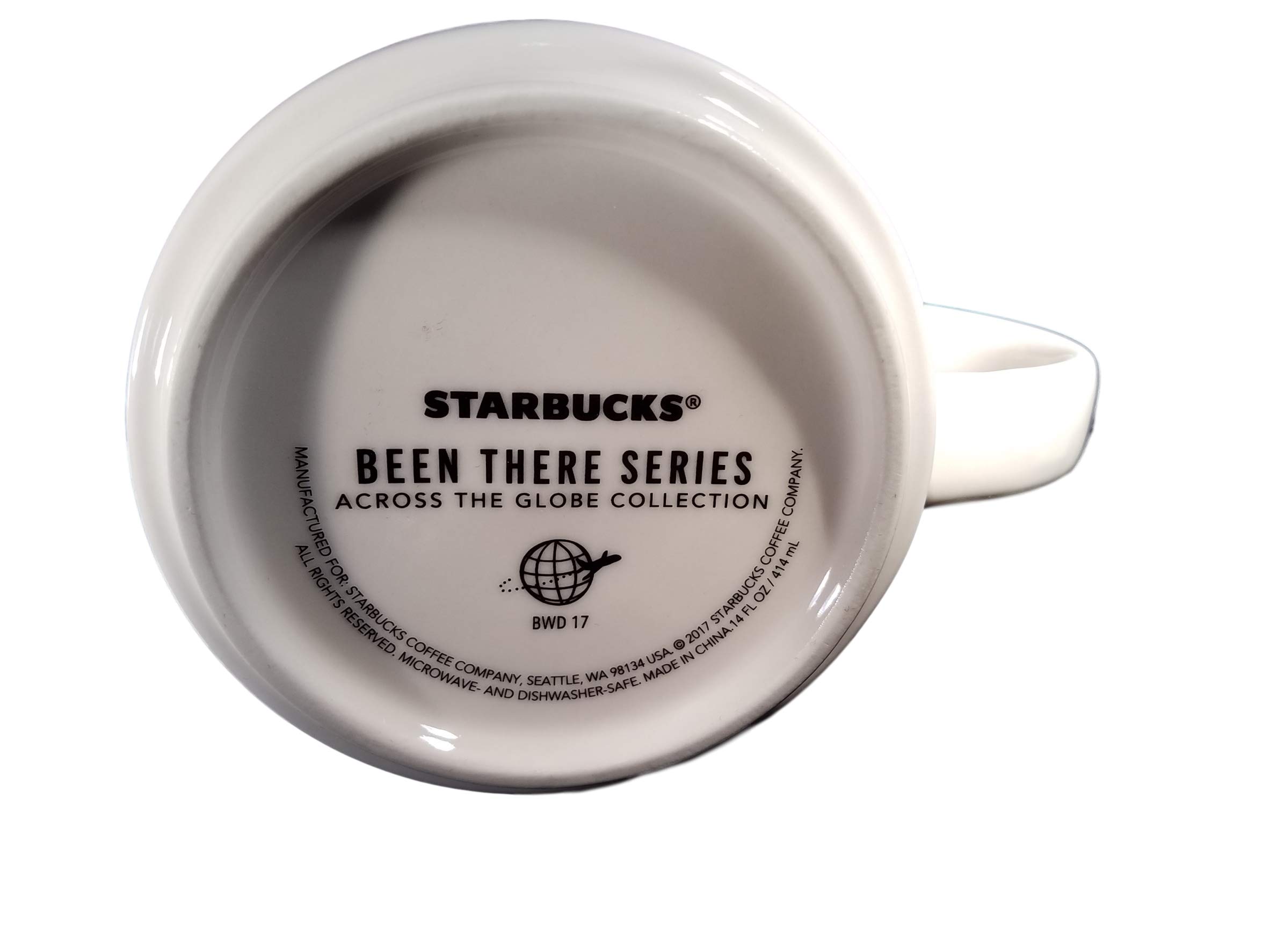 Starbucks Tennessee Coffee Mug Been There Series Across the Globe Collection,14 ounces