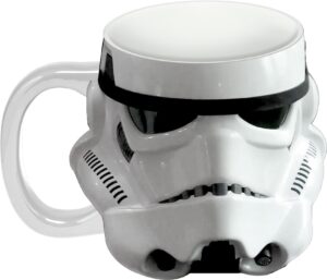 star wars storm trooper sculpted ceramic mug, 18fl oz