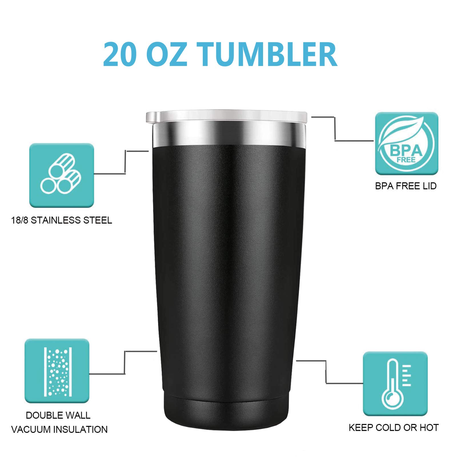 Mamihlap Good Luck Finding Better Coworker Than Us Travel Mug Tumbler.Coworker,Boss Day,Boss,Office Gifts,Leaving Appreciation Retirement Gifts for Boss Colleague Friend.(20 oz Black)