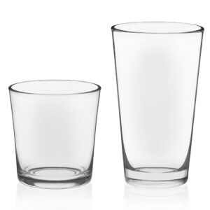 Libbey Preston 16-Piece Tumbler and Rocks Glass Set