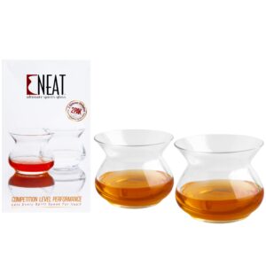 the neat glass official competition judging glass 2 pack clear