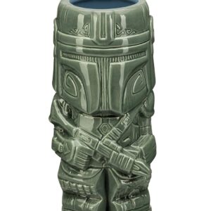 Geeki Tikis Star Wars The Mandalorian Mando Mug | Ceramic Tiki Cup | 20 Ounces