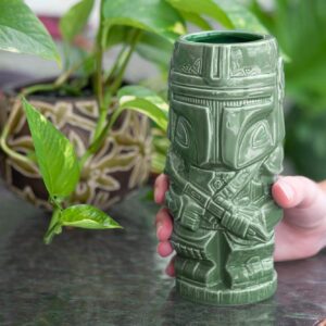 Geeki Tikis Star Wars The Mandalorian Mando Mug | Ceramic Tiki Cup | 20 Ounces