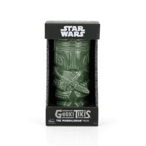 Geeki Tikis Star Wars The Mandalorian Mando Mug | Ceramic Tiki Cup | 20 Ounces