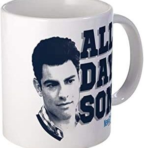 BSM New Girl All Day Son Coffee Mug Cup 11oz Gift TV Merchandise