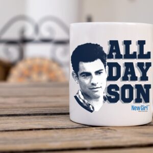 BSM New Girl All Day Son Coffee Mug Cup 11oz Gift TV Merchandise