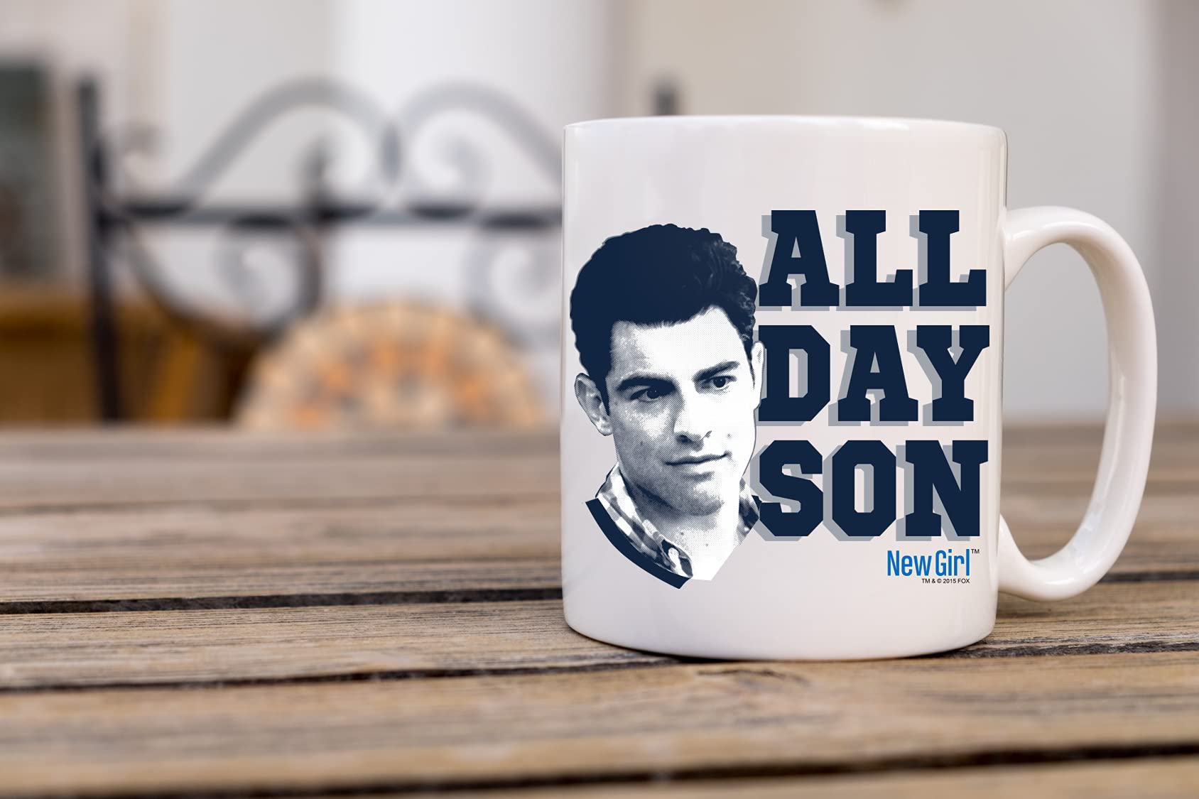 BSM New Girl All Day Son Coffee Mug Cup 11oz Gift TV Merchandise