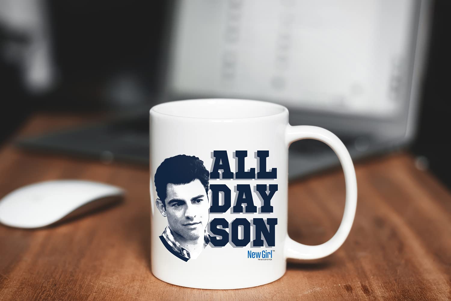 BSM New Girl All Day Son Coffee Mug Cup 11oz Gift TV Merchandise