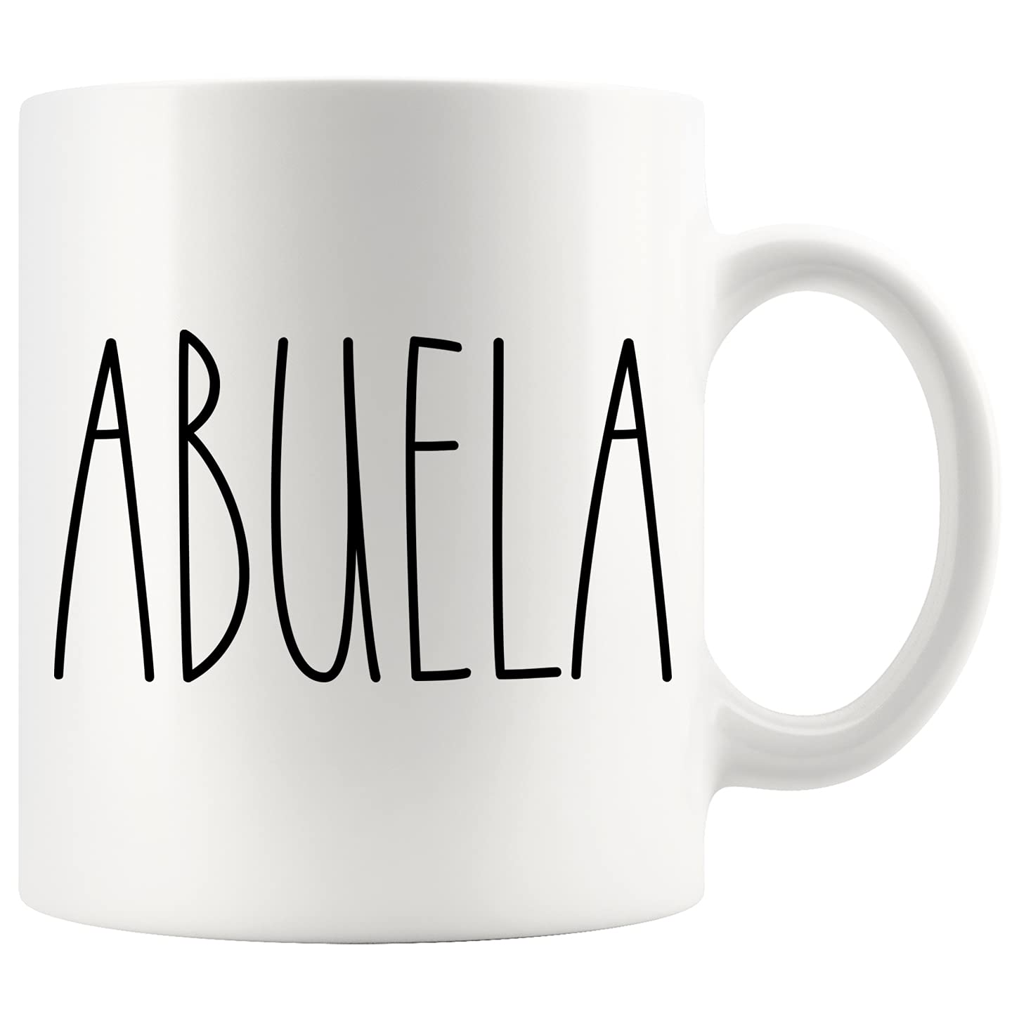 Abuela Mug, Abuela Mug Gifts for Christmas Coffee Cup, Birthday Gift, Mother's Day/Father's Day, Family Coffee Mug For Birthday Present For The Best Abuela Ever Coffee Cup 11oz