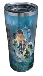 tervis disney star wars celebration triple walled insulated tumbler travel cup keeps drinks cold & hot, 20oz legacy, stainless steel, 1 count (pack of 1)