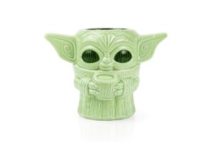 geeki tikis star wars: the mandalorian the child baby yoda mug | 16 ounces