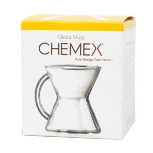 Chemex Hand Blown Glass Coffee Mug, 10 Ounce