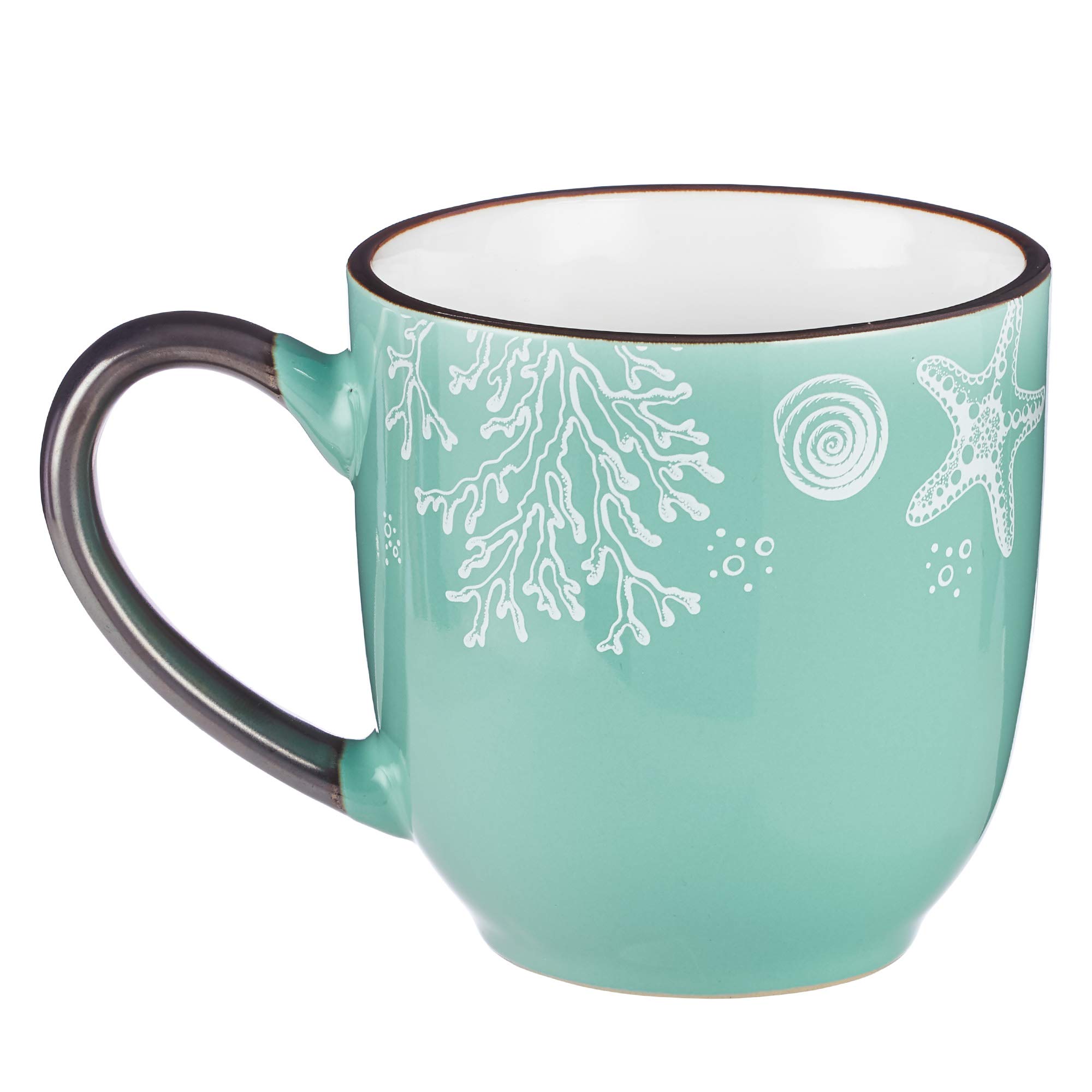 Christian Art Gifts Mug Give You Rest Green