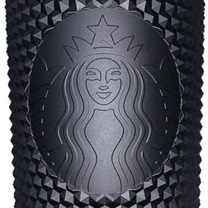 Starbucks Plastic 2021 Black Matte Studded Venti Tumbler, 24 oz