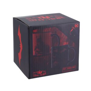 Paladone The Batman Heat Change Mug, 300 ml, DC Comics Ceramic Coffee Mug