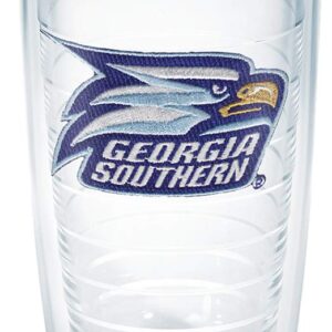 Tervis Made in USA Double Walled Georgia Southern University GSU Eagles Insulated Tumbler Cup Keeps Drinks Cold & Hot, 16oz, Primary Logo