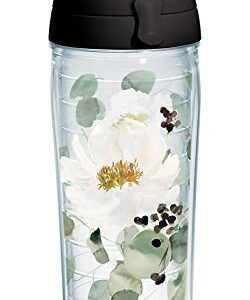 Tervis Kelly Ventura Eucalyptus Made in USA Double Walled Insulated Tumbler Travel Cup Keeps Drinks Cold & Hot, 24oz Water Bottle, Classic