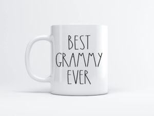 best grammy ever coffee mug - gifts for christmas - grammy birthday gifts coffee mug - father's day/mother's day - family coffee mug for birthday present for the best grammy ever mug 11oz