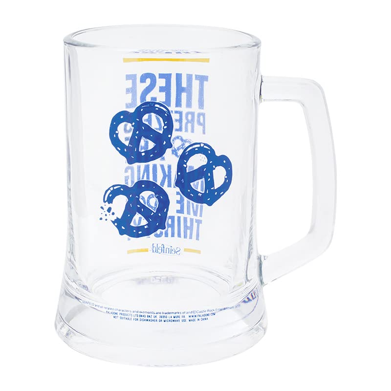 Paladone Seinfeld Beer Stein These Pretzels are Making Me Thirsty | Officially Licensed Seinfeld Merchandise