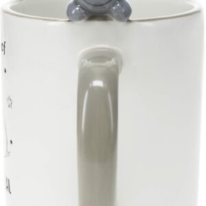 Pavilion Gift Company You're Kind Of A Big Deal-Hippo Gray 17oz Dolomite Coffee Cup Mug, 1 Count (Pack of 1)