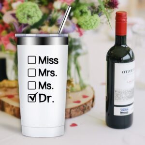 Fufandi Doctor Gifts for Women - Thank You Appreciation Doctor Gifts - Birthday Christmas Medical Graduation Gifts for Doctor, Dentists, Physician, MD, Med, Nurse, Care Worker - Tumbler Cup 20oz