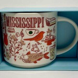 Starbucks MISSISSIPPI BEEN THERE SERIES ACROSS THE GLOBE COLLECTION Ceramic Coffee Mug