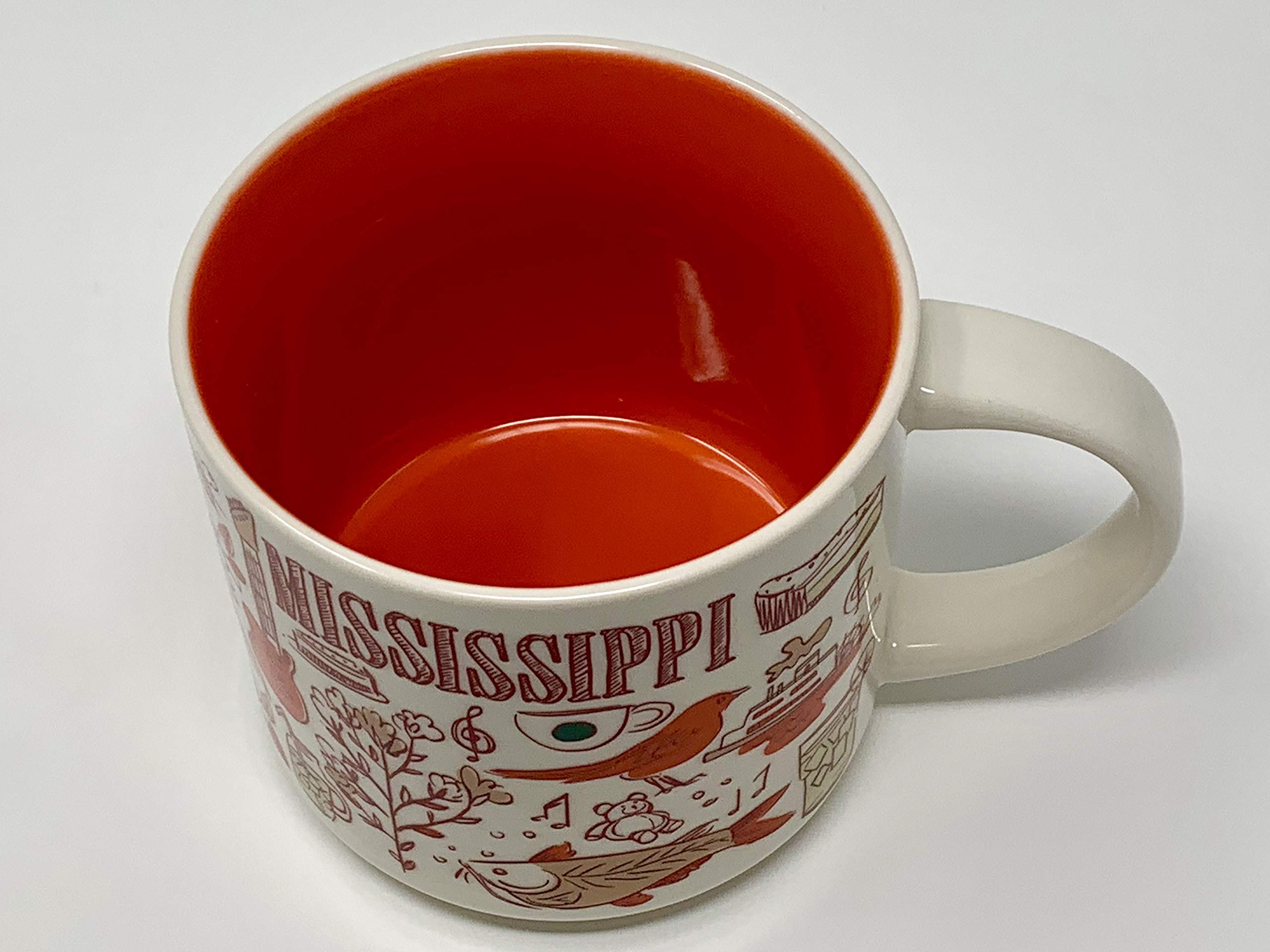 Starbucks MISSISSIPPI BEEN THERE SERIES ACROSS THE GLOBE COLLECTION Ceramic Coffee Mug