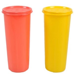 Tupperware 16 oz Tumbler Set of 4 in Tropical Water