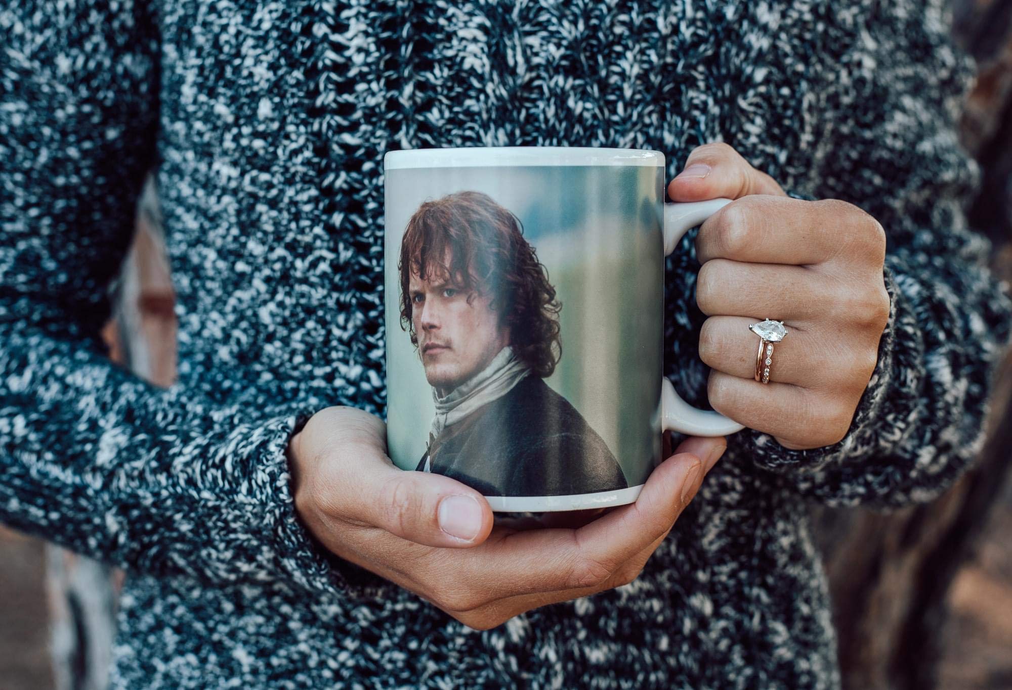 Outlander Jamie Some Like It Scot 16oz Ceramic Coffee Mug for Home & Office